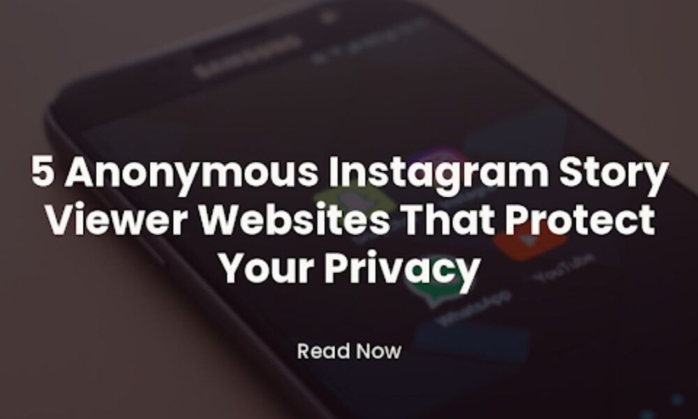 5 Anonymous Instagram Story Viewer Websites That Protect Your