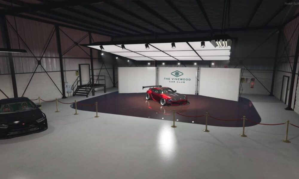 Custom Garage MLO for FiveM Car Servers
