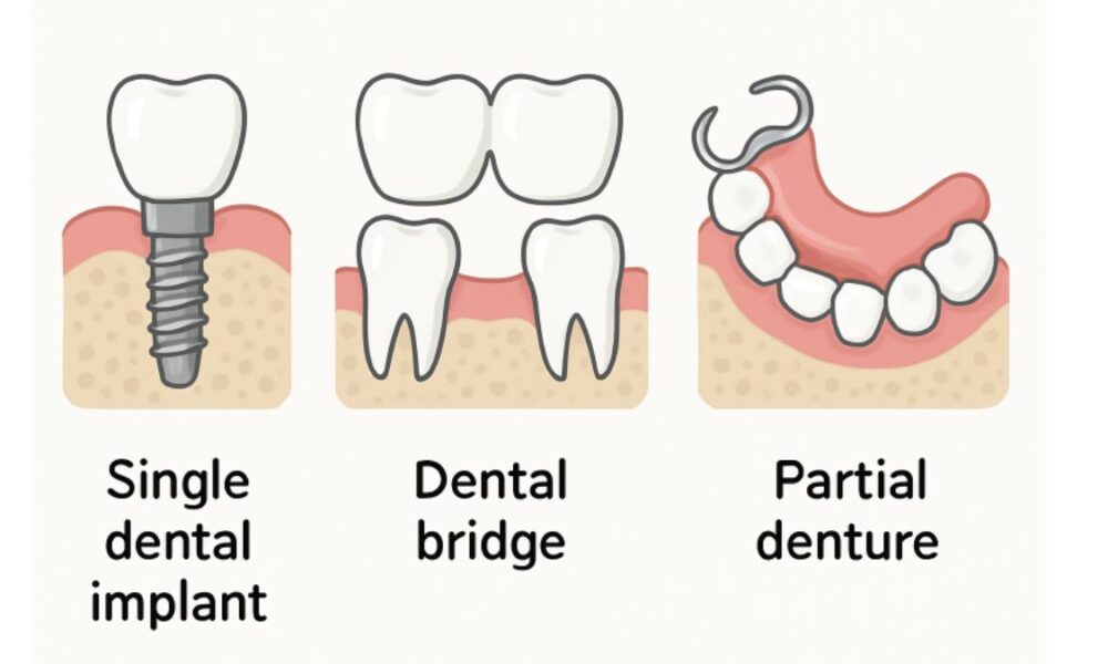 How Single Dental Implants Compare to Other Tooth Replacement